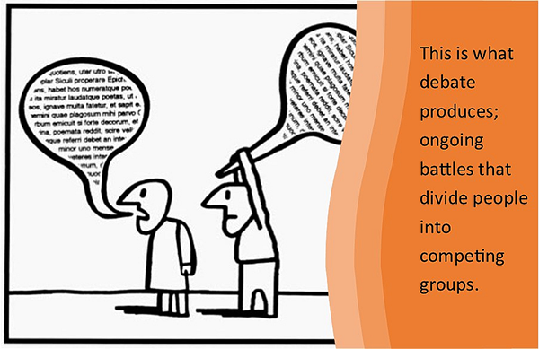 Debates Do Not Solve Problems : Karl Merritt